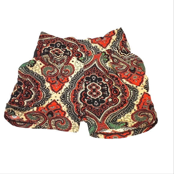 shosho | Shorts | Shosho Womens Multicolor Hemna Pattern Shorts Size Sm ...